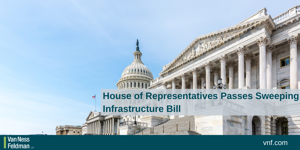 UPDATE: House of Representatives Passes Sweeping Infrastructure Bill ...