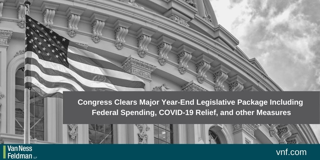 Congress Clears Major Year-End Legislative Package Including Federal ...