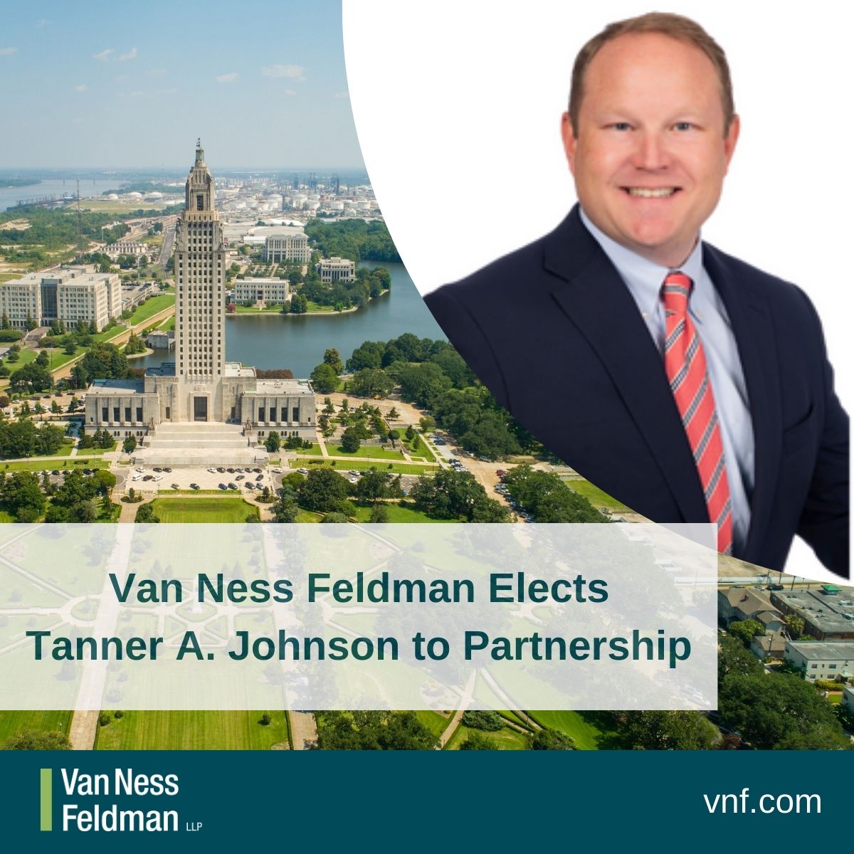 Van Ness Feldman Welcomes Tanner A. Johnson to Partnership | Van Ness Feldman LLP