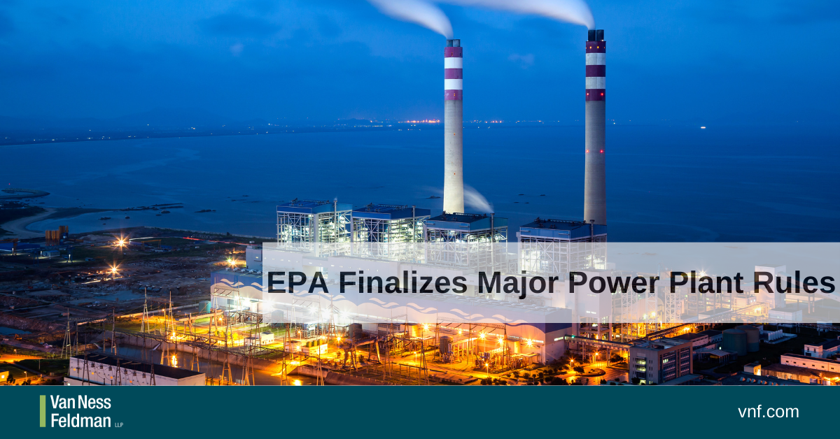 Power Plant Rule | Van Ness Feldman LLP