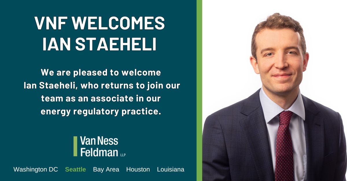 Ian Staeheli | Van Ness Feldman LLP
